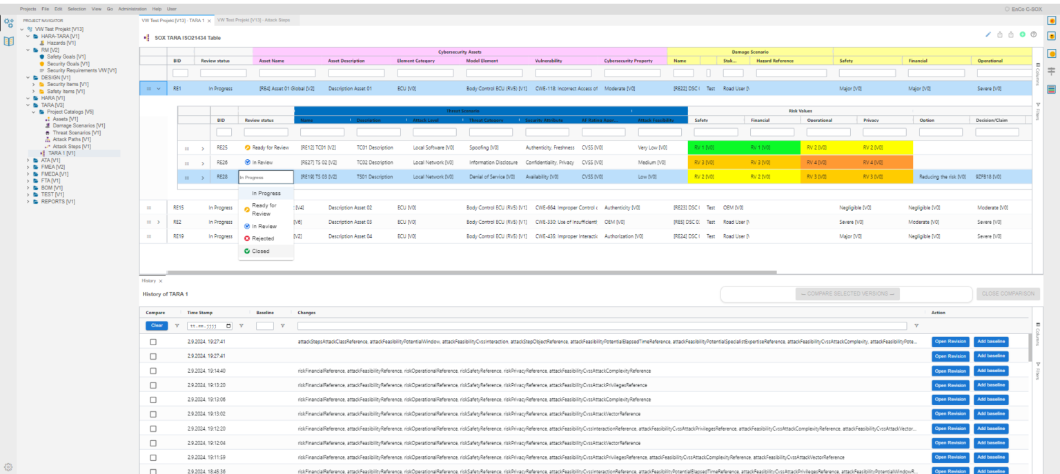 TARA Software by EnCo SOX